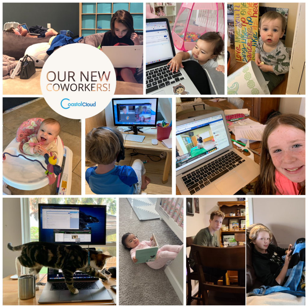 Working from Home: New Co-Workers Amid Coronavirus - Coastal